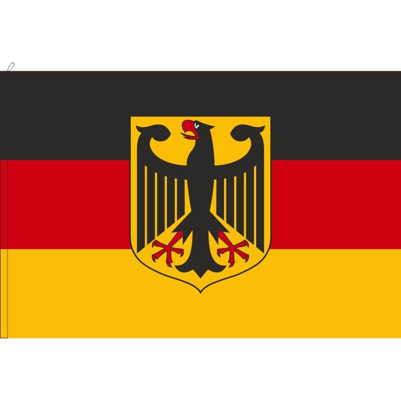 Deutsche Flagge Mit Adler